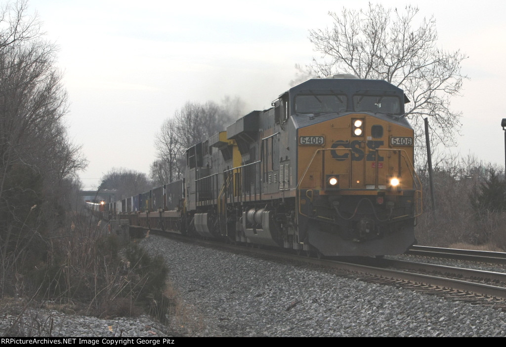 CSX 5406 with train L034